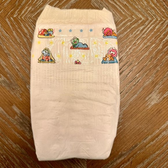 Accessories | Vintage 9s Muppets Size 1 Plastic Crinkly Baby Diapers ...